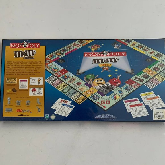 Hasbro | Games | Vintage Monopoly Mms Chocolate Candy Collectors ...